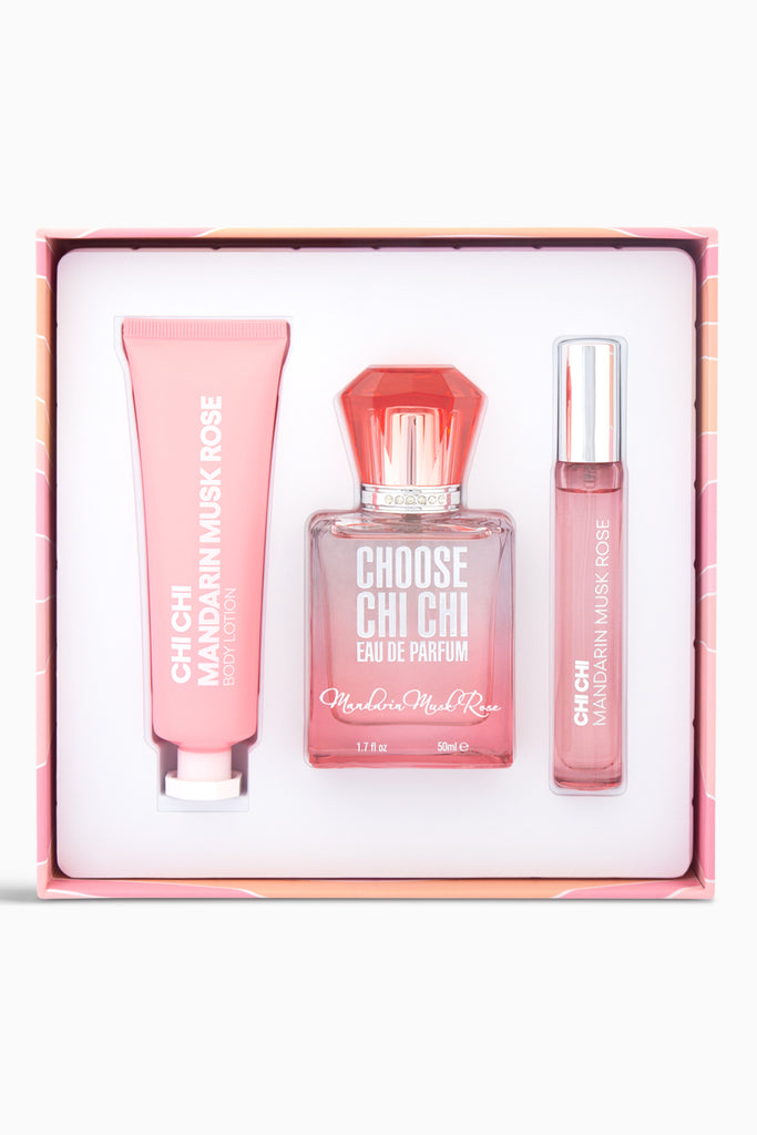 Mandarin Musk Rose - Eau De Parfum set – Chi Chi Cosmetics