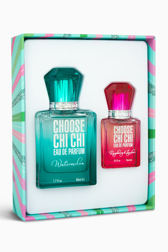 Double the Fun - Watermelon & Raspberry Lychee Eau De Parfum Set – Chi ...